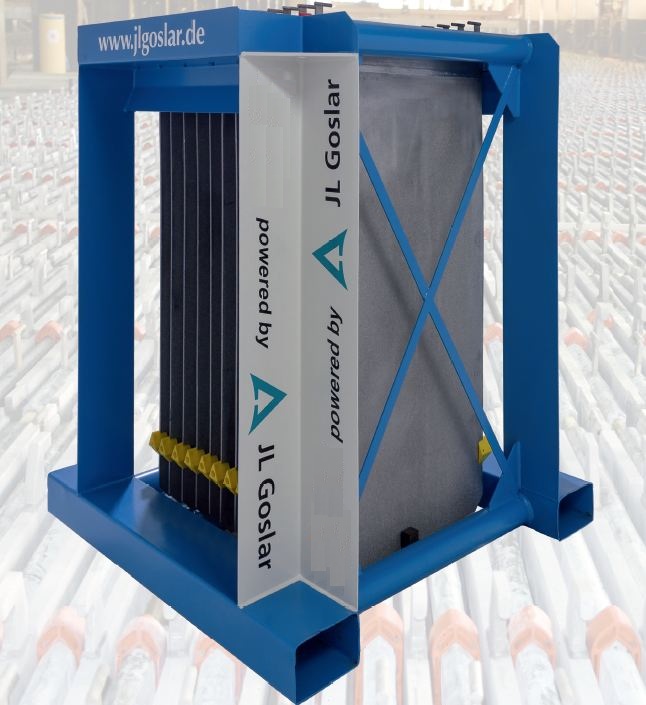 JL Goslar Anoden GmbH produziert gewalzte Blei-Anoden.